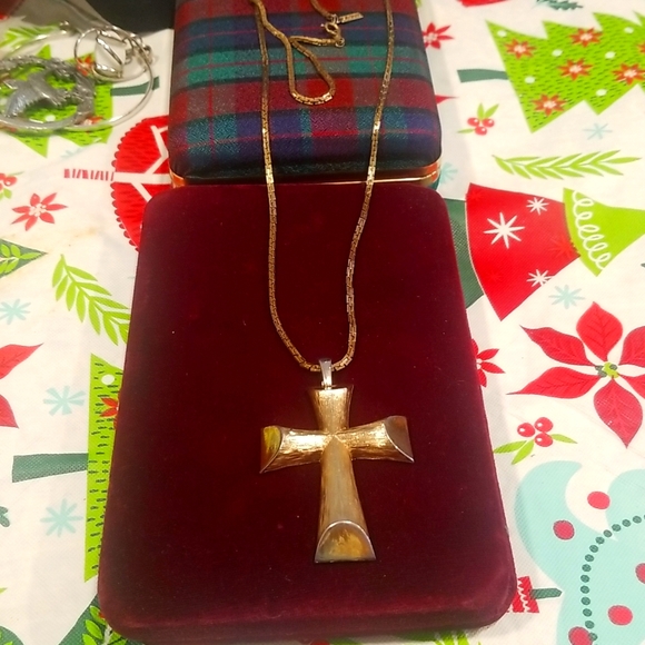 Avon | Jewelry | Rare Long Vintage Avon Cross Necklace | Poshmark